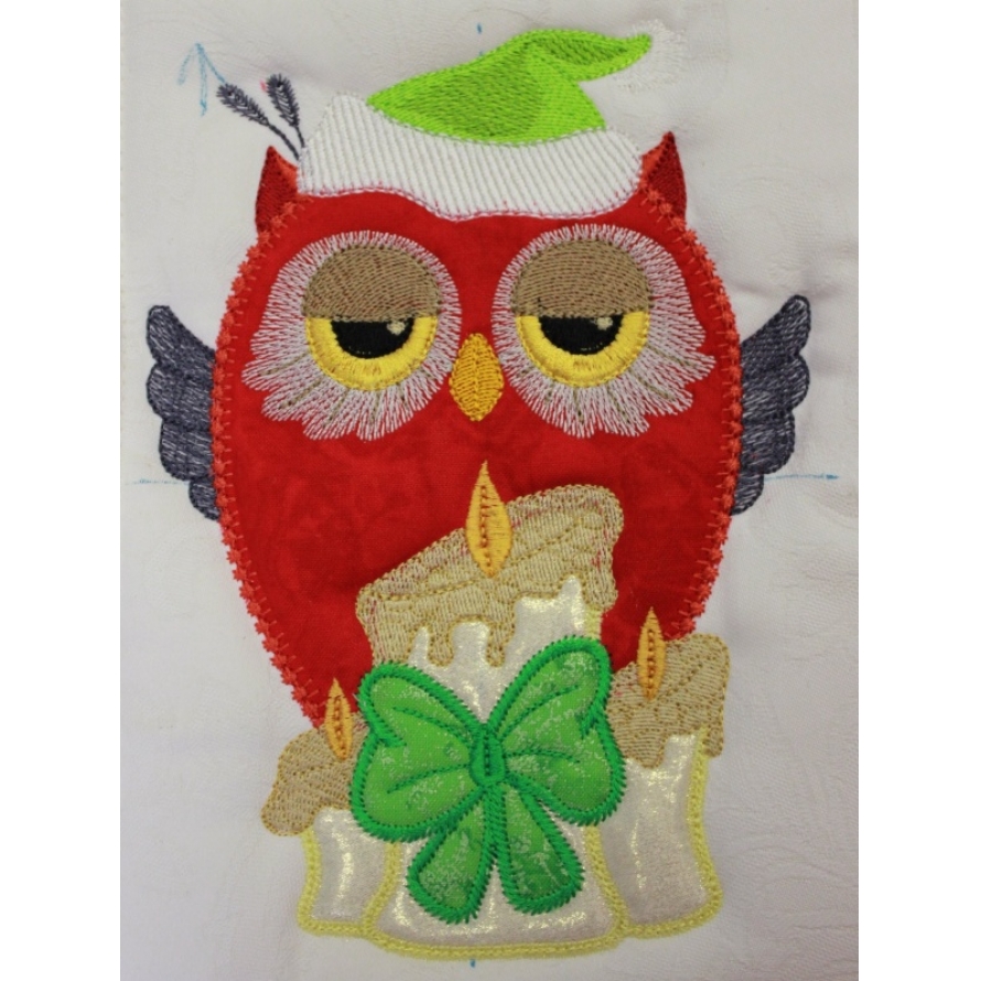 Festive Owl Family Robert | OregonPatchWorks